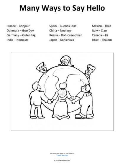 Saying Hello in Many Different Ways - The Critical Years