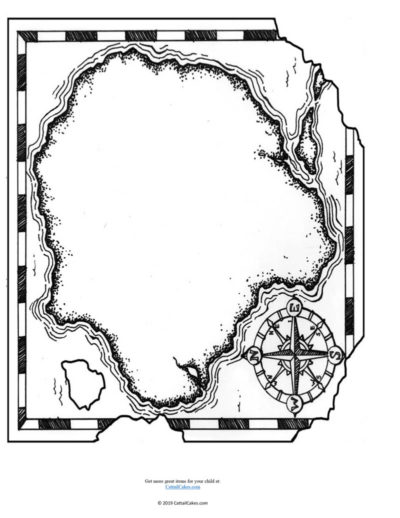 Treasure Map Template - The Critical Years