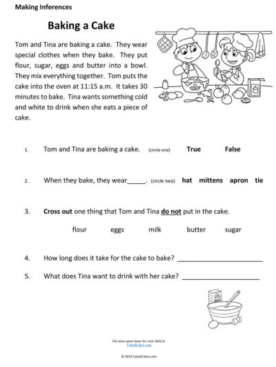 Making Inferences Worksheet - The Critical Years