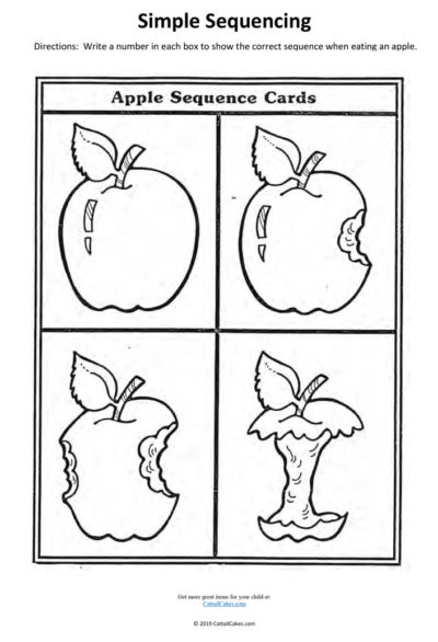 Simple Sequencing Worksheet - The Critical Years