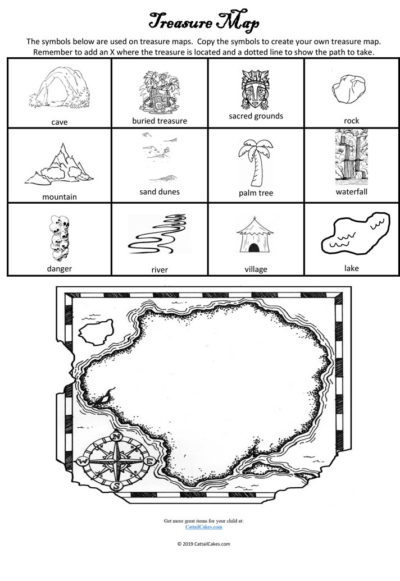 Treasure Map Worksheet - The Critical Years