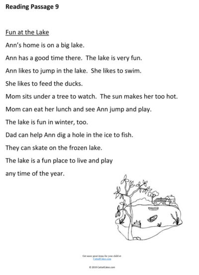 Dolch Sight Words Reading Passage 9 - The Critical Years