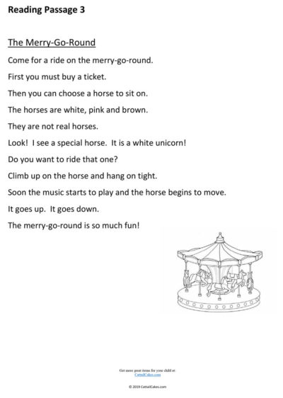 Dolch Sight Words Reading Passage - The Critical Years