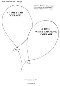 Peer Pressure and Courage - The Critical Years