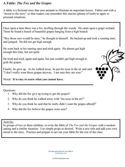 The Fox and the Grapes - The Critical Years