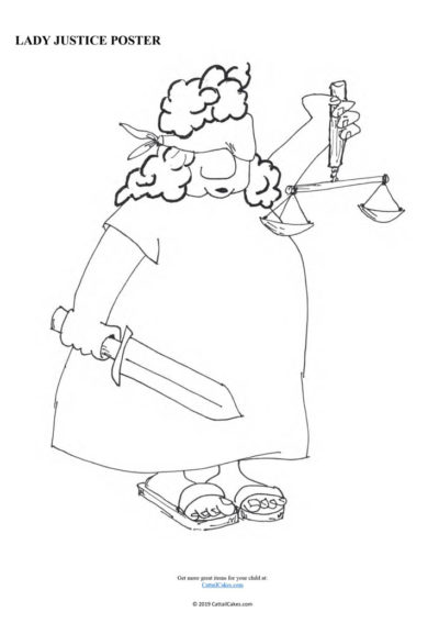 Lady Justice Poster - The Critical Years