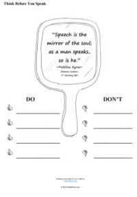 Think Before You Speak - The Critical Years