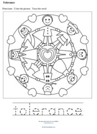 Tolerance Worksheet - The Critical Years