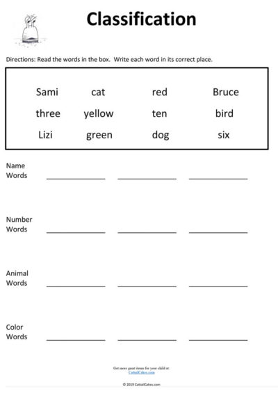 Classification - The Critical Years