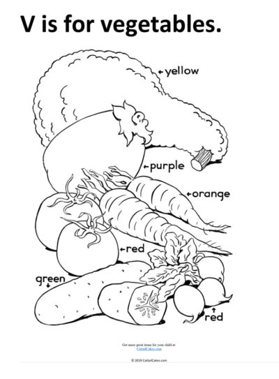 V is for Vegetables - The Critical Years