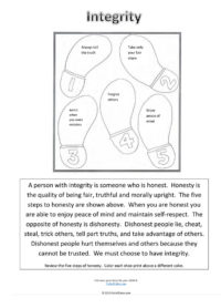 5 Steps of Honesty - The Critical Years
