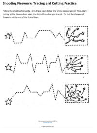 Tracing and Cutting Practice - The Critical Years