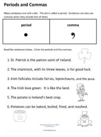 Periods and Commas - The Critical Years